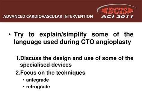PPT The Language Of CTO Interventions What It All Means PowerPoint Presentation ID