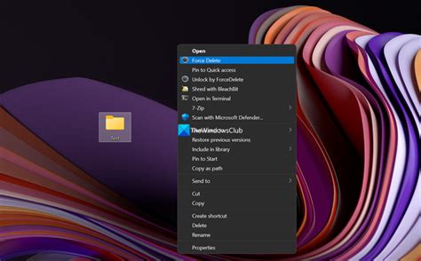 How To Delete Files And Folders That Cannot Be Deleted Forcedelete