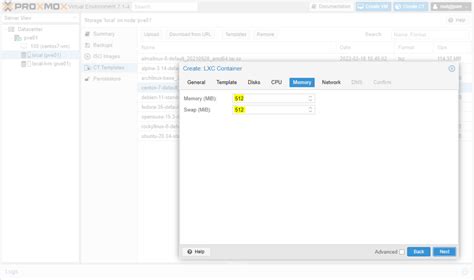 Create Ct Container On Proxmox 7 Sys Ops Id Herdiana3389