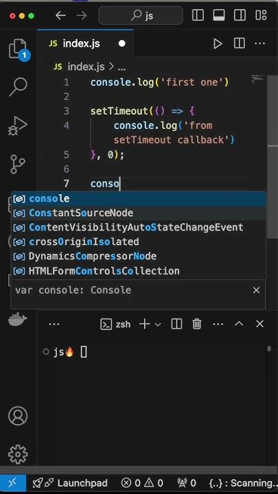 Javascript Event Loop Demonstration Coding Programming Softwareengineer Webdevelopment