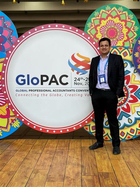 Piyush Poddar On Linkedin Glopac Networking Acccounting Icai