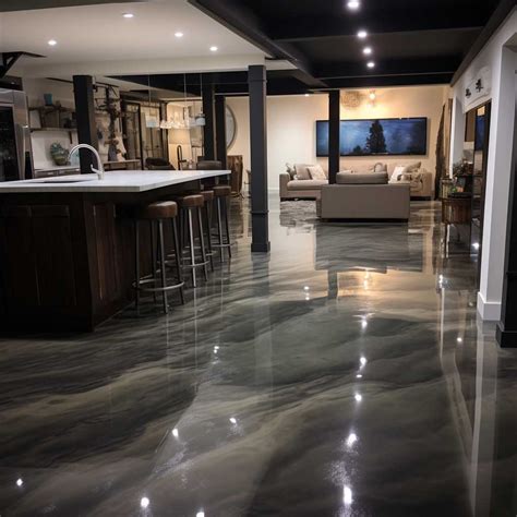 Epoxy Basement Flooring Options Ideas For Using Epoxy Floor Finishes