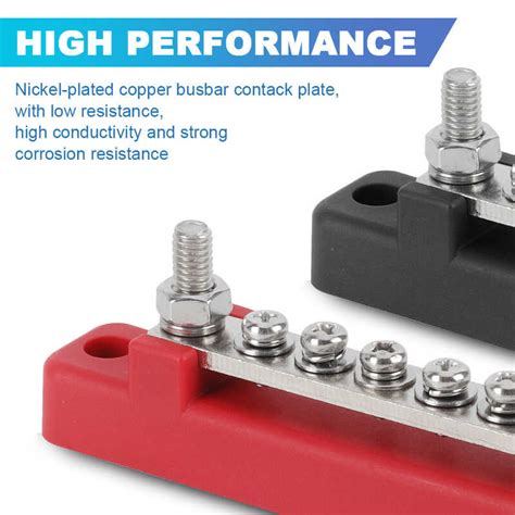12v M6 14 Pulgada Power Distribution 150a Electrical Terminal Block