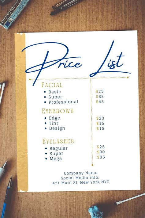 Unique Price List List Company Names Unique Items Products