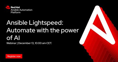 Red Hat Ansible Lightspeed Session With Ibm Watsonx Lucas Rousseaux Posted On The Topic Linkedin