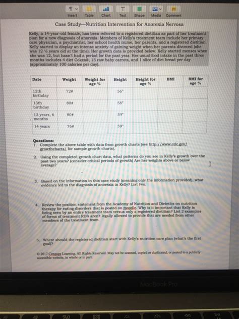 insert table chart text shape media comment case