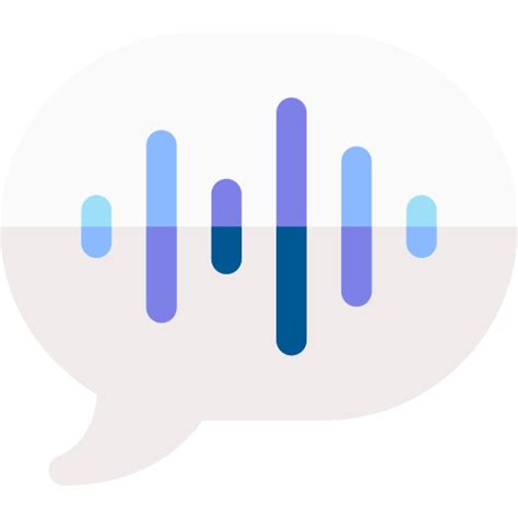 Voice Basic Rounded Flat Icon