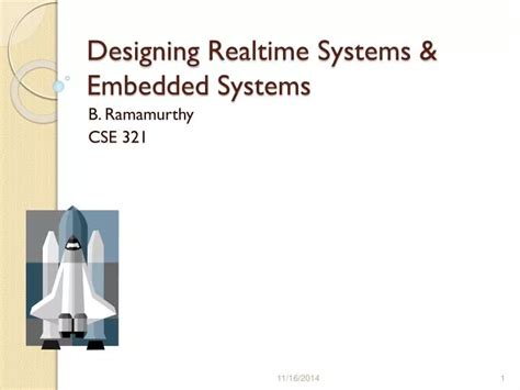 PPT Designing Realtime Systems Embedded Systems PowerPoint Presentation ID 6669652
