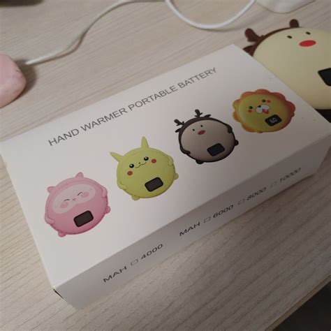 휴대용 귀여운 루돌프손난로 And 보조배터리 크리스마스선물 네이버 블로그