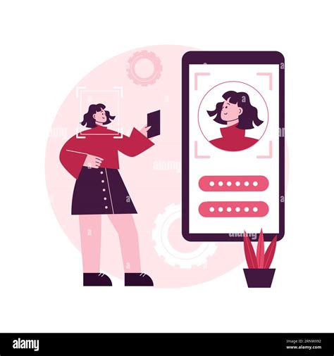 Verification Technologies Abstract Concept Vector Illustration