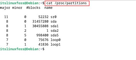 how to list the disks on debian 12 its linux foss