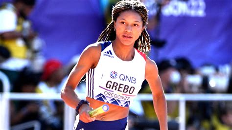 Shana Grebo En Finale Des Mondiaux Avec Le Relais 4x400m Ille Et