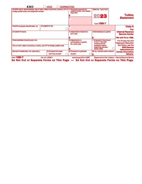 Daf Form 1098 Printable Form 2025