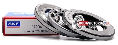 Skf 51206 Thrust Ball Bearing 30x52x16mm Rodavictoria Usa
