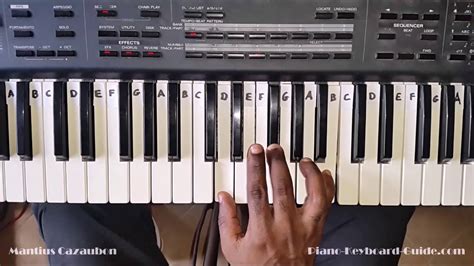 How To Play The B Minor Chord On Piano And Keyboard Bm Bmin Chord