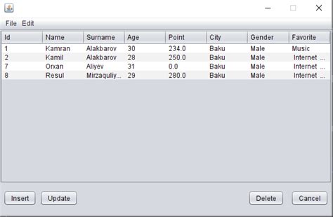 GitHub KamranAlakbarov Students Swing App Creating In Java