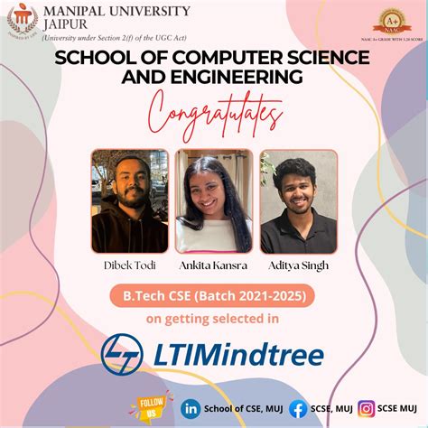 School Of Computer Science And Engineering On Linkedin Dcsemuj Cse