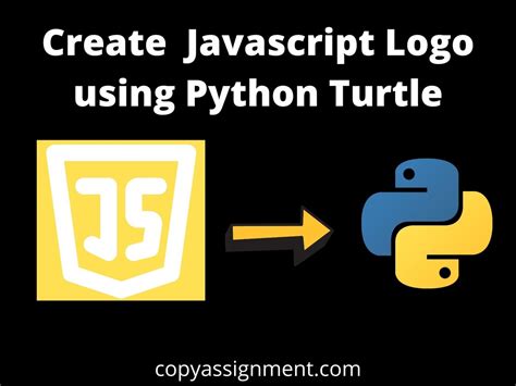 Draw Javascript Logo Using Python Turtle CopyAssignment