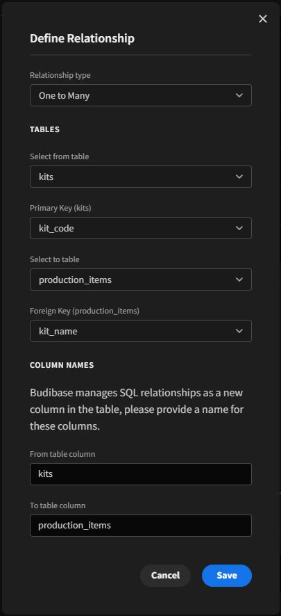 BUDI MySQL Foreign Key Getting Overwritten In A Relation Issue Budibase