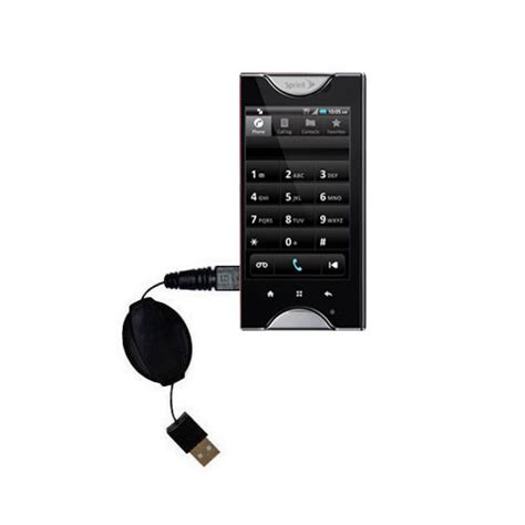 Usb Power Port Ready Retractable Usb Charge Usb Cable Wired Specifically For The Kyocera Echo