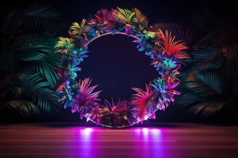 Premium Vector Neon Design
