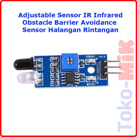 Jual Sensor IR Infrared Obstacle Barrier Avoidance Halangan Rintangan Jakarta Barat Toko MIK