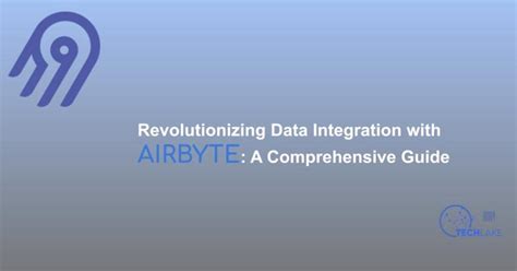 Elvis David On Linkedin Revolutionizing Data Integration With Airbyte