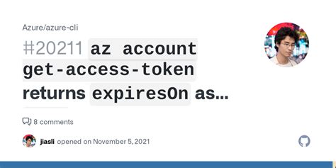 Az Account Get Access Token Returns Expireson As Null For Managed Identity Issue