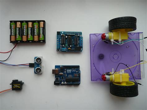 Arduino Hc Sr04 Ultrasonic Rover 5 Steps With Pictures Instructables
