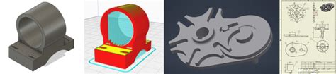 Make 3d Models Parts Workshop Drawing In Inventor Fusion360 Autocad