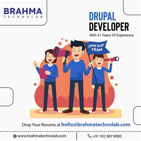 Brahma Technolab On Linkedin Brahmatechnolab Hiring Drupaldeveloper Career Php Html