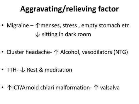 Headache Evaluation Pptx