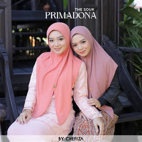 Primadona Tudung Souk Hantu By Chefiza Bcf Fs L Size Shopee Malaysia