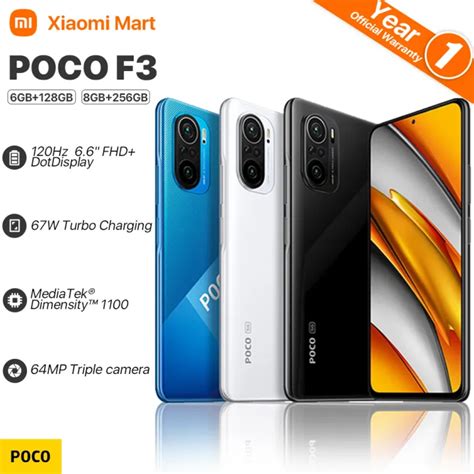 Xiaomi Poco F G Global Version Smartphone Snapdragon Octa Core Gb Ram Gb Gb Ram