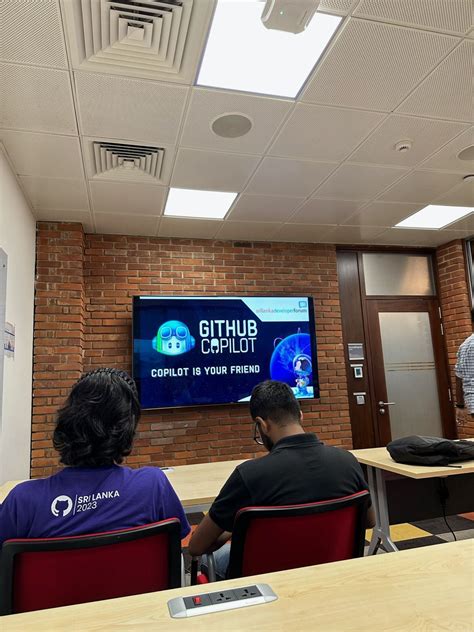 Abishek Haththakage On Linkedin Srilankadeveloperforum Techevent Githubcopilot Codinginsights