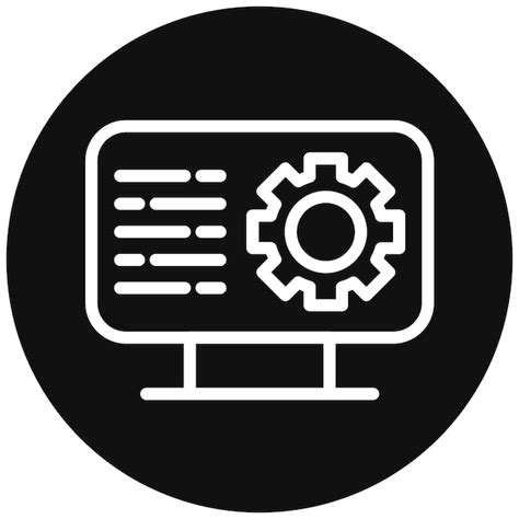 Premium Vector Configuration Management Icon