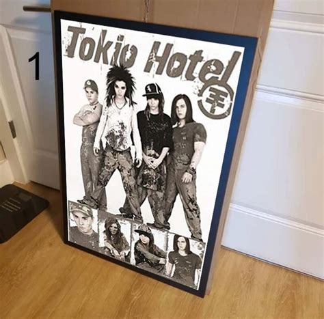 Tokio Hotel Poster Signed Tokio Hotel Art Print Tokio Hotel Fan T