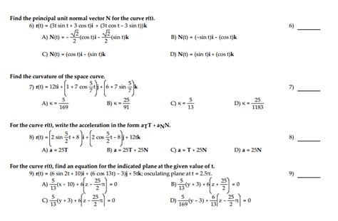 Calculus 3 Velocity Accelerations And