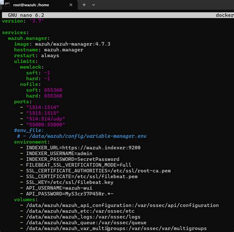Wazuh Docker Deployment Issues Rwazuh