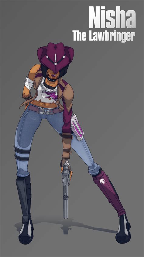Sekstyle X Borderlands Nisha By Sektrone On Deviantart