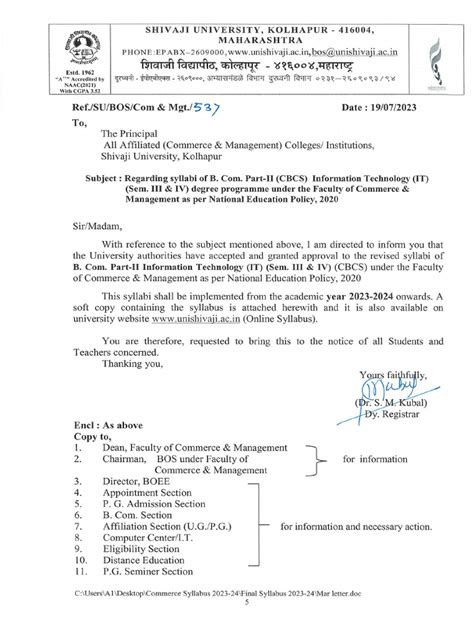 4 B Com Ii Sem Iii And Iv Information Technology It Nep Syllabus 2023 24 Pdf
