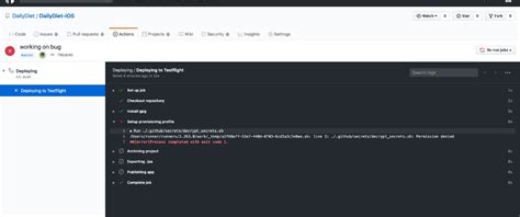 access to file denied · issue 536 · actions starter workflows · github