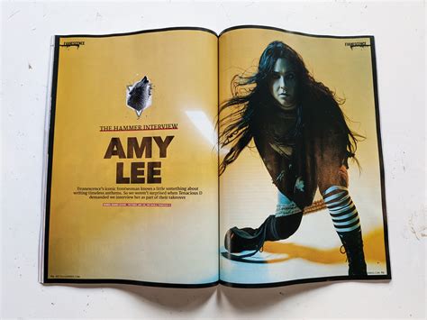 Metal Hammer Uk Magazine June 2023 Issue 374 Amy Lee Evanescence