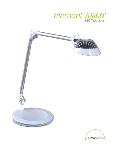 Humanscale Elementvision Task Light