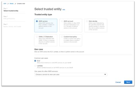 Create The AWS Identity And Access Management Role AWS Mainframe Modernization