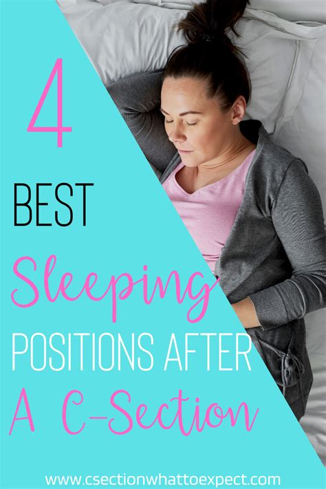 Best Sleeping Positions After C Section Artofit