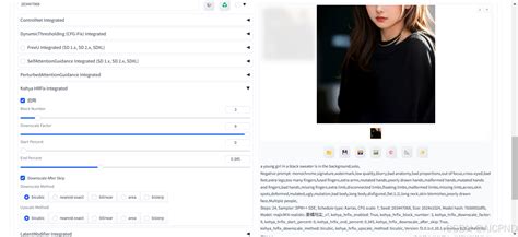 AI绘画Stable Diffusion教程 SD WebUI必备插件教程 菜鸟轻松成高手云端部署 第五期Kohya HRFix Integrated CSDN博客