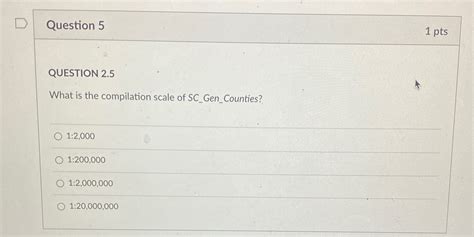 solved question 51ptsquestion 2 5what is the compilation