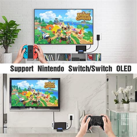 Switch Dock For Nintendo Switch And Switch Oled Replacement Base Nintendo Switch Docking Station