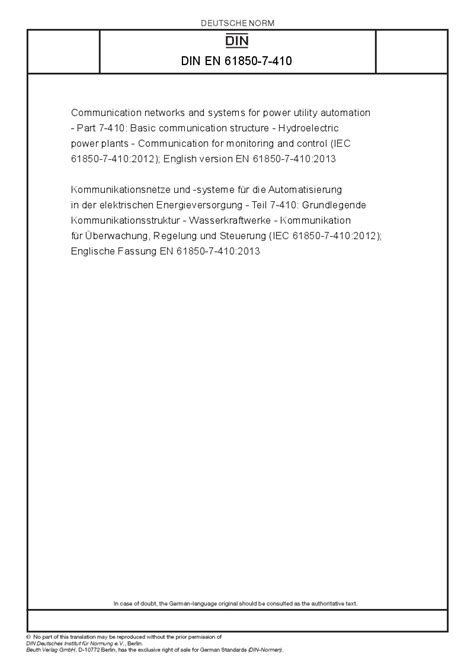 Din En 61850 7 410